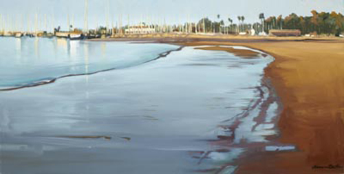 Venture into the Abstract, Featuring Recent Oil Paintings by Ann Beth.